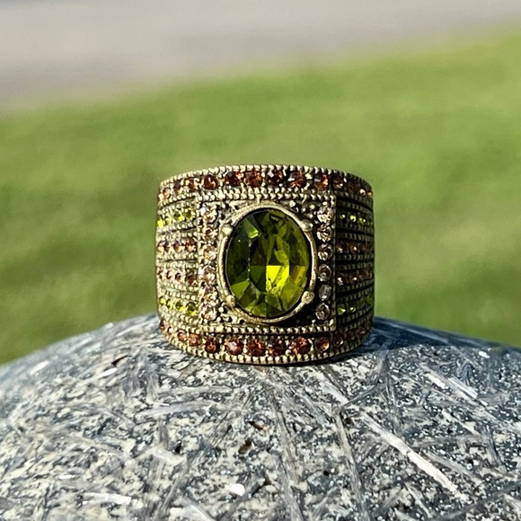 Heidi Daus | Jewelry | Heidi Daus Ring In Shades Of Green | Poshmark